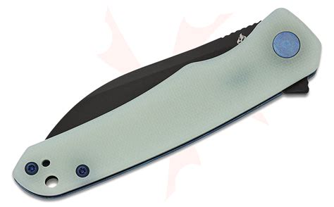 Qsp Knives Otter Liner Lock Flipper Knife 270 14c28n Black Modified