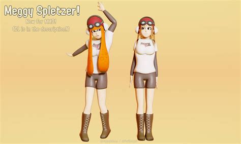 Meggy Spletzer 3d Model Download For Mmdmmm By Cappyadams On Deviantart