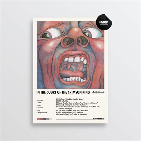 In The Court Of The Crimson King Album Cover
