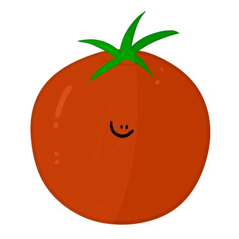 Cute Fresh Tomato 27736996 Png