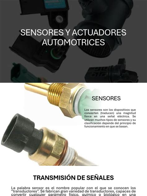 Sensores Y Actuadores Automotrices Descargar Gratis Pdf Sensor