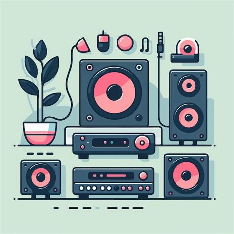 Sound System Vector Image Premium Ai Generated Vector