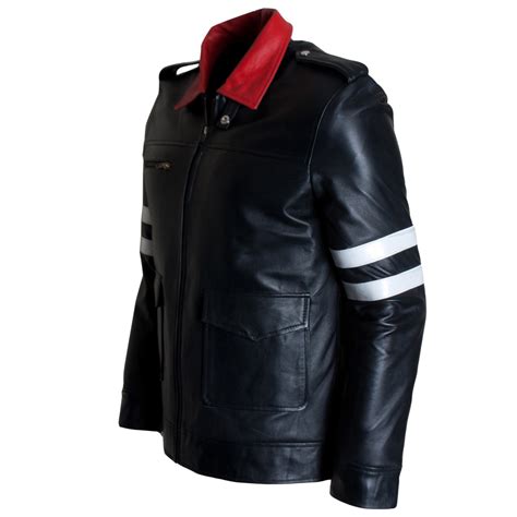 Prototype Alex Mercer Leather Jacket Flesh Jackets