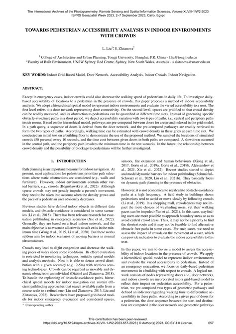 Pdf Towards Pedestrian Accessibility Analysis In Indoor Environments