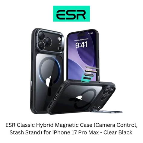 Esr Classic Hybrid Magnetic Case Camera Control Stash Stand For