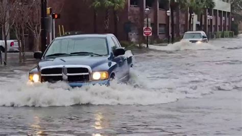 Major Storm Slams The East Coast With Flooding Strong Winds