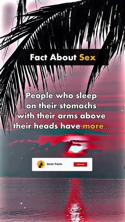 People Who Sleep Fact About Sex Fe 206 Shorts Youtube