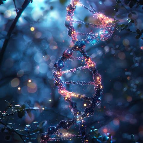 A Close Up Of A Scientific Experiment With The Word Dna On It Premium