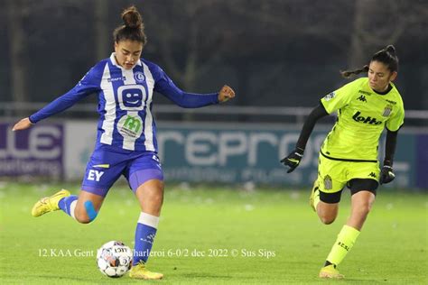 Nia Elyn Met Aa Gent Ladies In De Ghelamco Arena Tegen Rivaal Zulte Waregem “een Hele Speciale