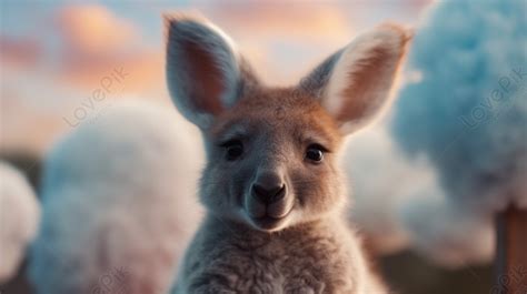 Small Kangaroo Looks Up The Camera Kangaroo Backgrounds Look Backgrounds Small Backgrounds