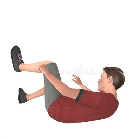 Young Boy 3d Modelling Stock Illustration Illustration Of Furniture