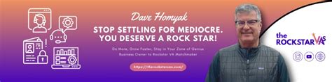 David Homyak Matchmaker For Biz Owners And Rockstar Virtual Assistants