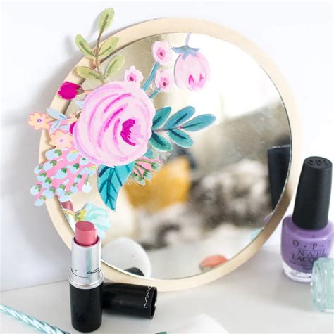 40 Mirror Crafts For Unique Decor Mod Podge Rocks