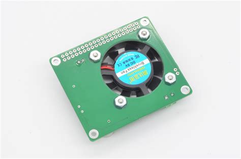 Raspberry Pi Power Fan HAT V A Power Cooling BC Robotics