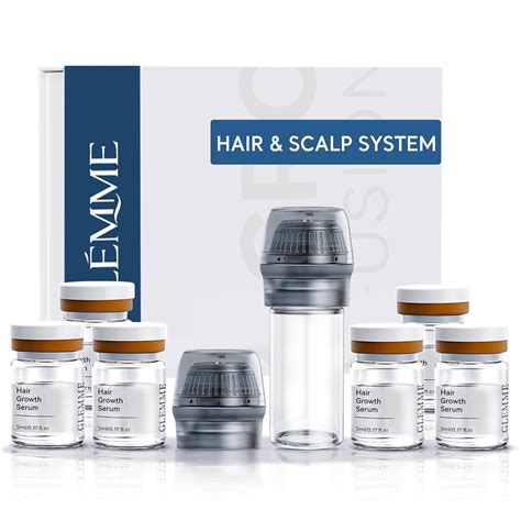 Micro Infusion System For Hair Growth Scalp Care Titanium