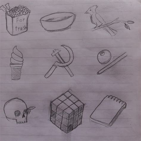 How To Draw Easy Objects