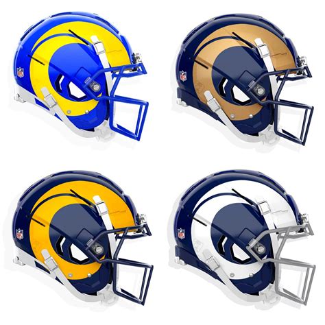 Rams Horn Helmet Logo