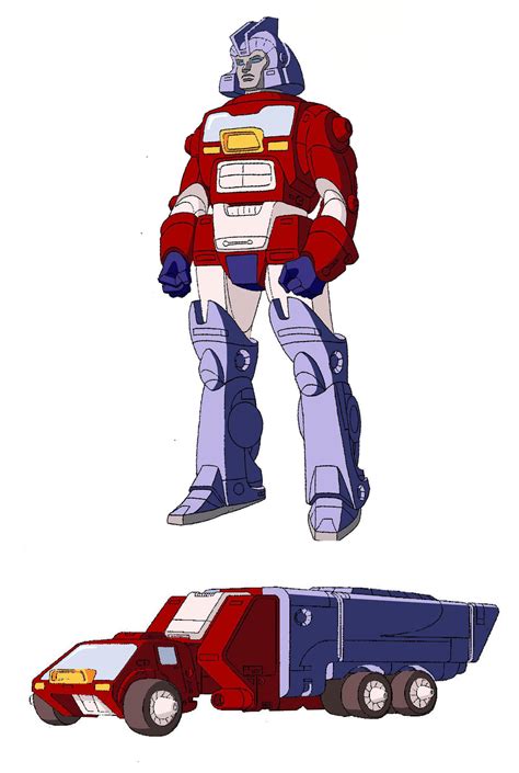 Transformers G1 Orion Pax Fan Color Model By Zobovor On Deviantart