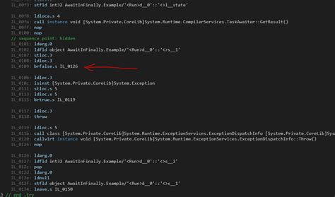 Uncovered Branch At The Of Finally Block When Await Appears Within It · Issue 1233