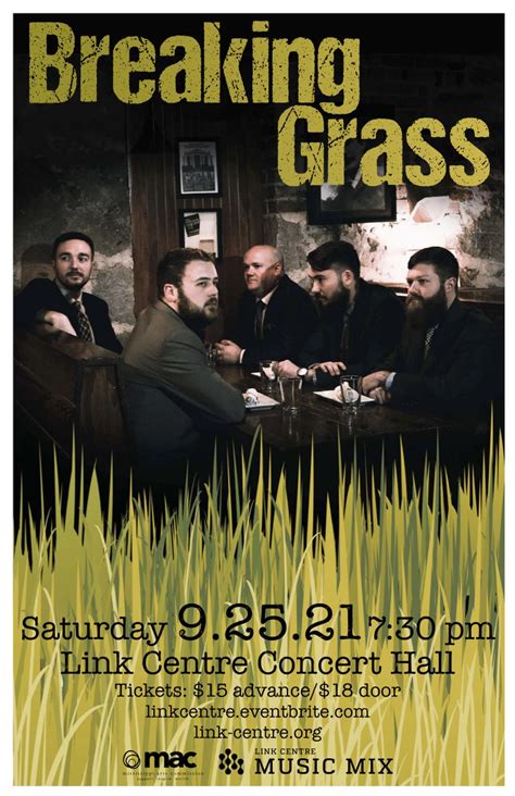 Monthly Music Mix Breaking Grass Link Centre