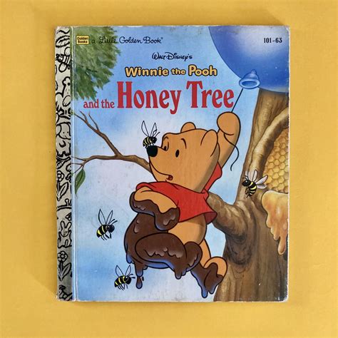 Walt Disneys Winnie The Pooh And The Honey Tree Vintage Little Golden