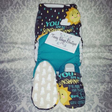 You Are Sunshine Diaper Set
