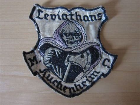 Buy Mc Patch Leviathans Mc Cakehome Rocker Coat Motorcycle Club Patches
