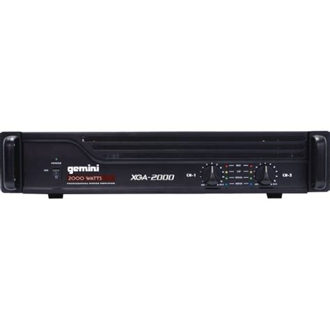 Buy Gemini Xga 2000 Professional Power Amplifier Online