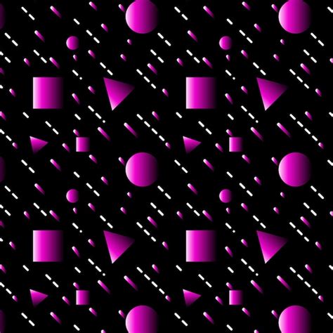 Premium Vector A Memphis Background Pattern Flat Vector