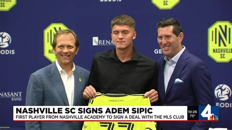 Nashville Sc Signs Adem Sipic Youtube
