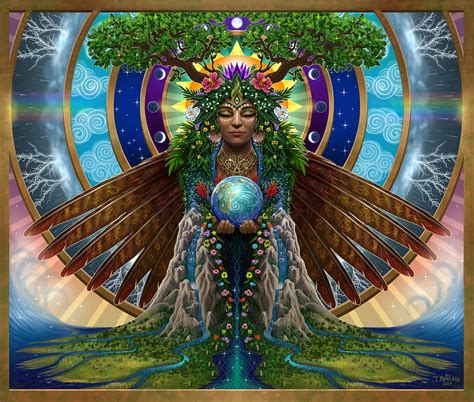 Gaia Goddess Of Earth Symbols