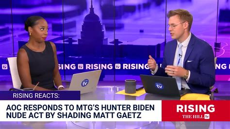 Aoc Sidetracks Hunter Biden Hearing By Referencing Sex Trafficking Investigation Of Matt Gaetz