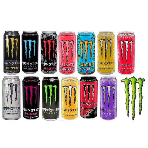 Monster Energy Drinks 500ml Various Flavours To Choose Double Shot