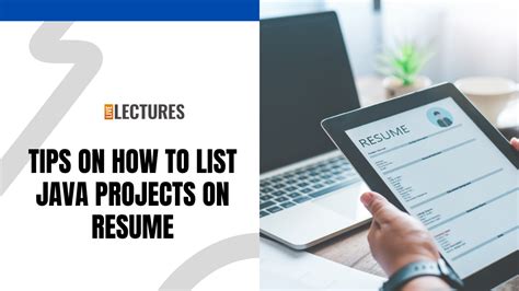 How To List Java Projects On Resume 15 Expert Tips By Live Lectures