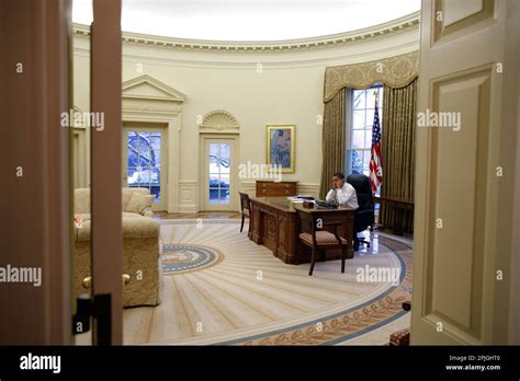 President Barack Obama In The Oval Office 1 28 09 Official White House