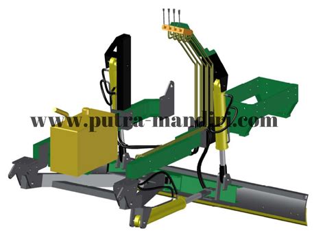 Mid Mounted Grader Mmg Putra Mandiri Tractor