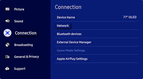 Connect Your Samsung Tv To The Internet Samsung Australia
