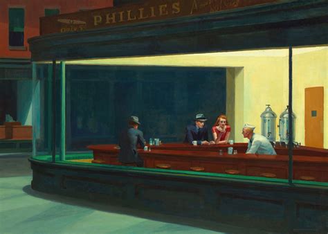 Edward Hopper Nighthawks Diner Poster Poster Store Nz
