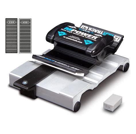 Chisel Sharpening Jig With Fixed Honing Angles Sharpener Kit Includes