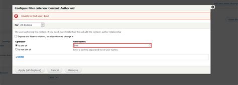 Access Current Users Id In Drupal Views Filter Creteria Stack Overflow