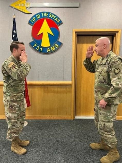 The 731st Hosted Lt Gen 731st Air Mobility Squadron