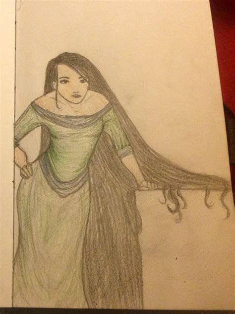 Dark Rapunzel Finished By Tripleabattery On Deviantart