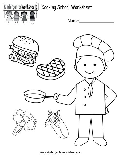 Cooking Math Worksheets
