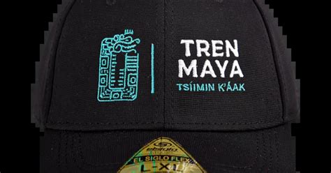 Gorra Tren Maya Flex Negro