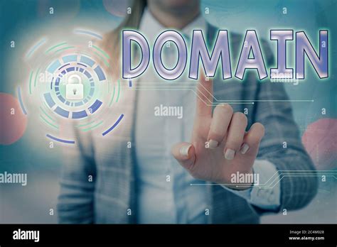 word writing text domain business photo showcasing identification