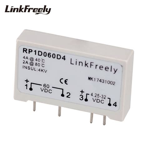 4a 60vdc Pcbsolid State Relay Dc Control Dc 1 Phase Dcs Type 45 32vdc