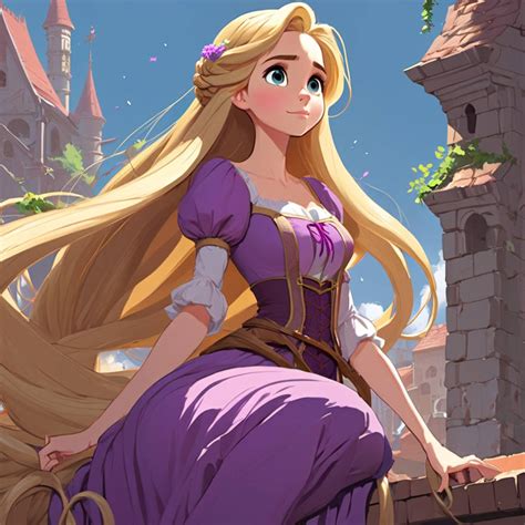 Anime Rapunzel By Queenratigana On Deviantart
