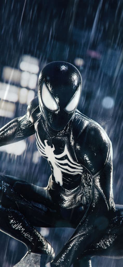Symbiote Spiderman Wallpaper 4k Iphone