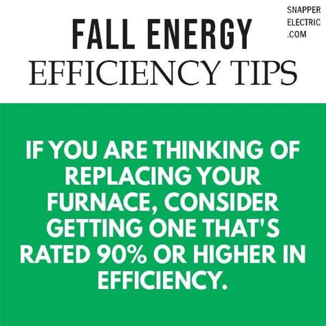 Fall Energy Efficiency Tips