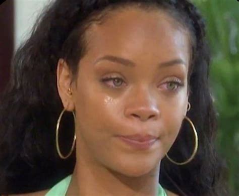 Rihanna Sad Face